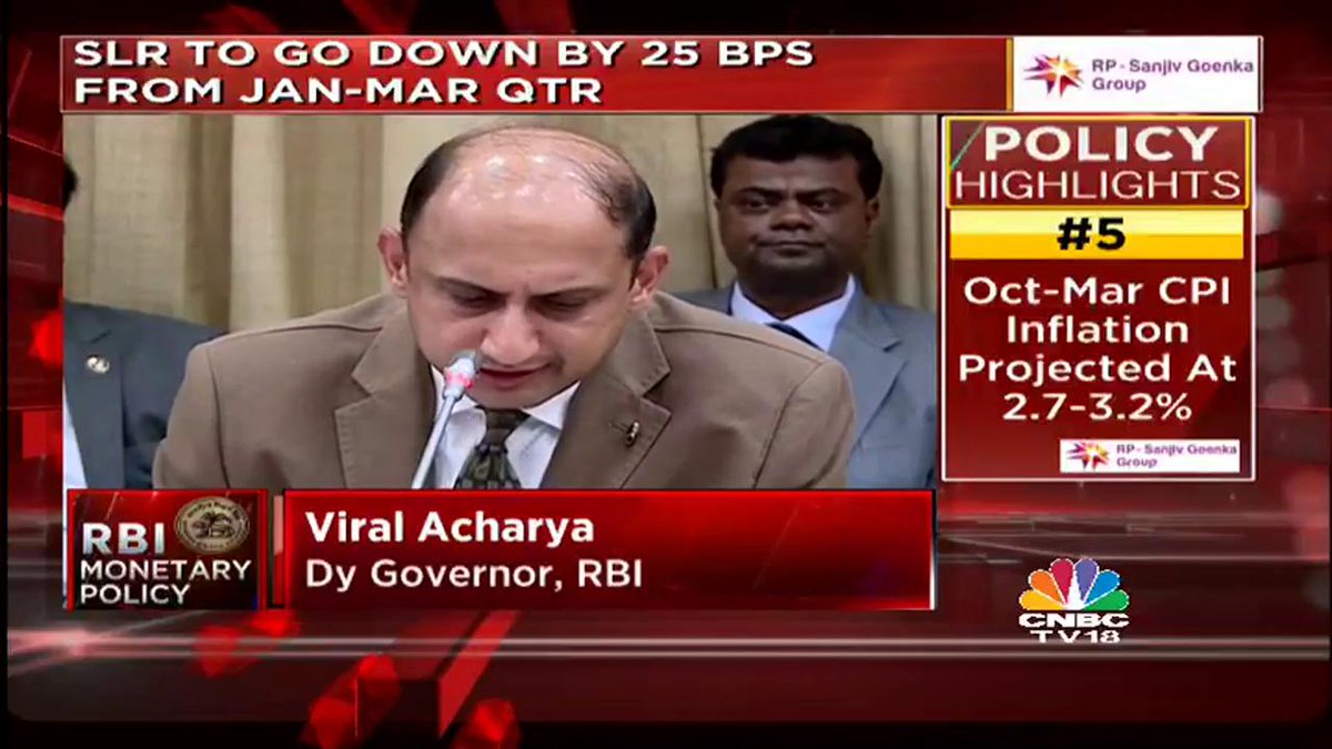 Cnbc Tv18 News On Twitter Rbipolicy Viral Acharya Dy Governor