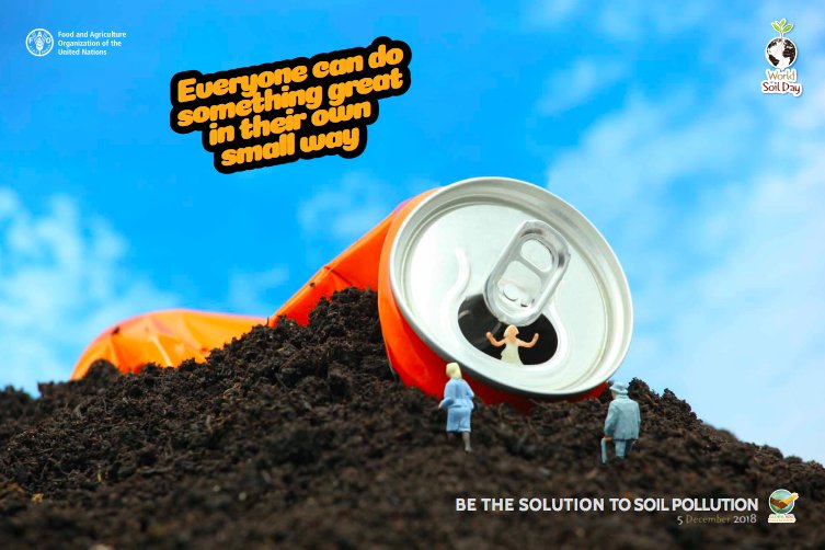 Land Pollution Animation