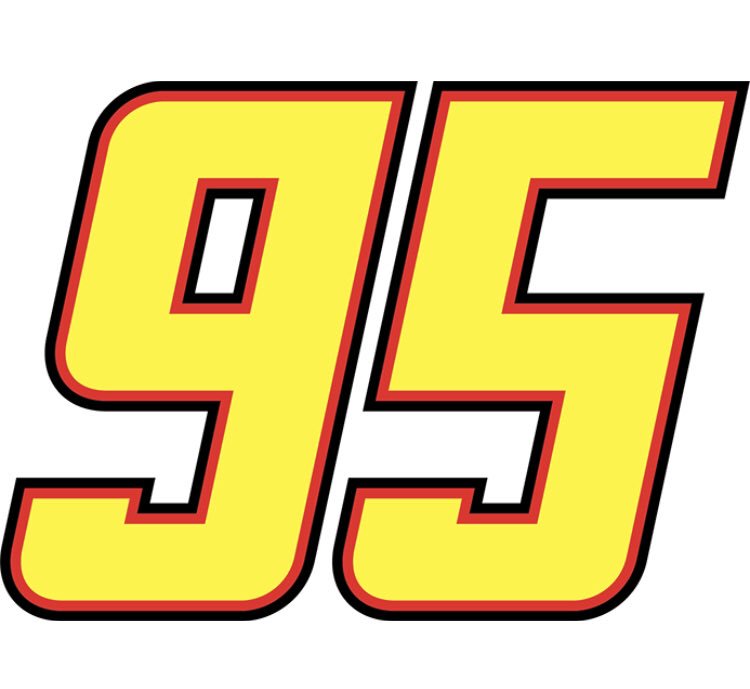 Leavine Family Racing has a new 95 font : r/NASCAR