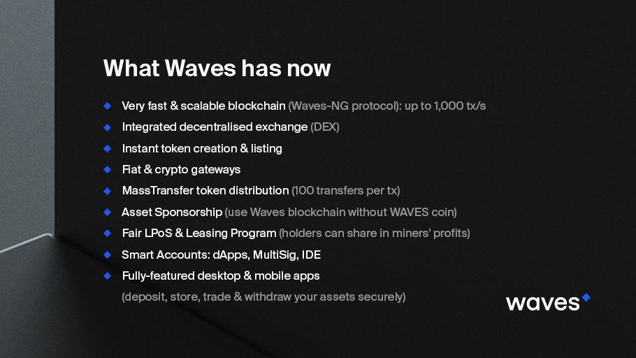 Waves Platform on Twitter: "Boom! Look at all the awesome features we ...