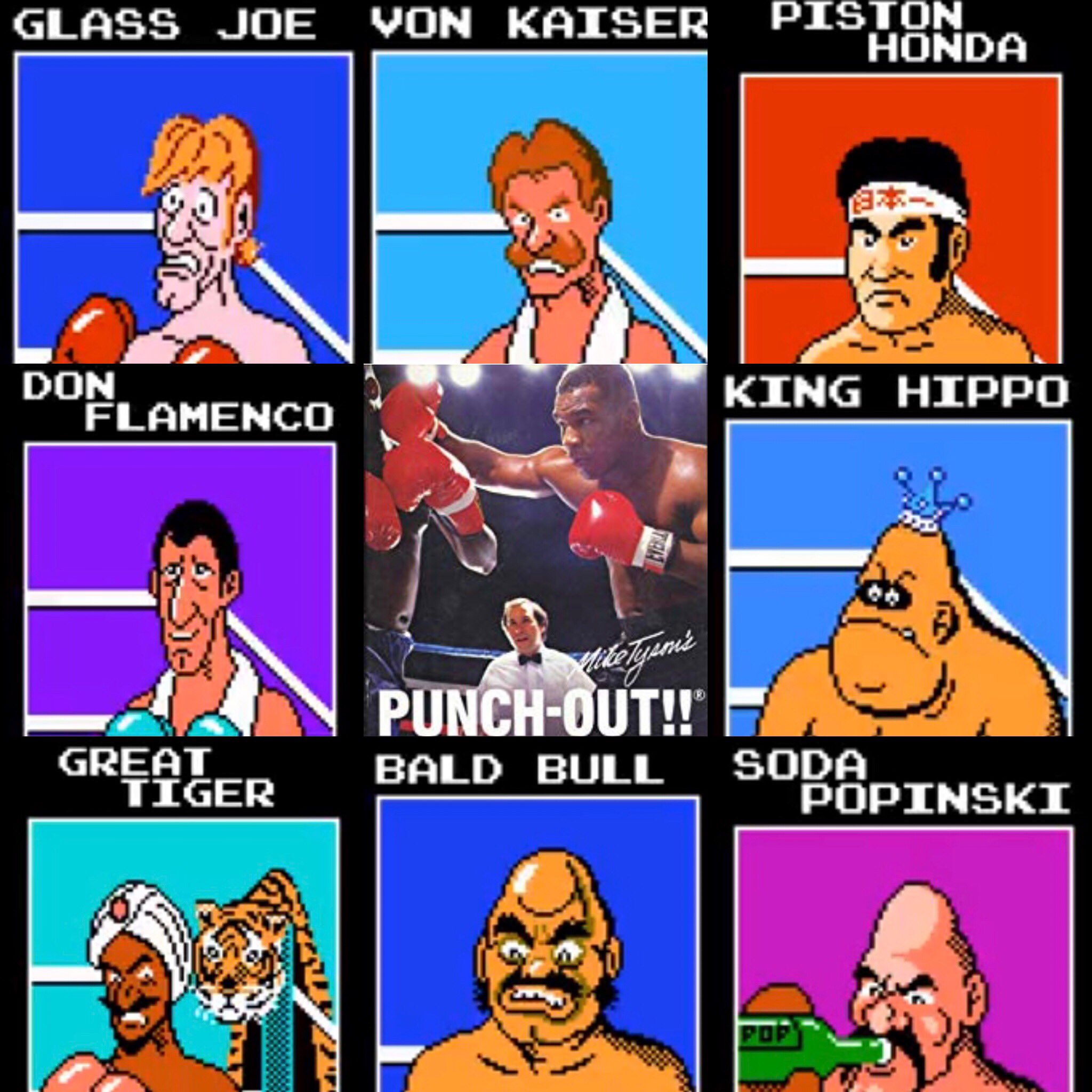 Mike Tyson Knockout Game Characters Street Fighter's Ryu Attempts To