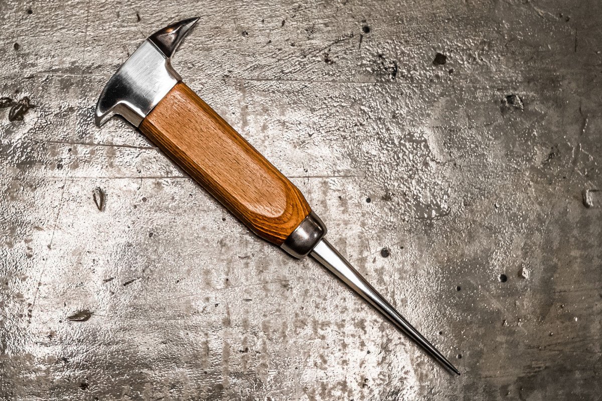 Ice Pick Through Hand