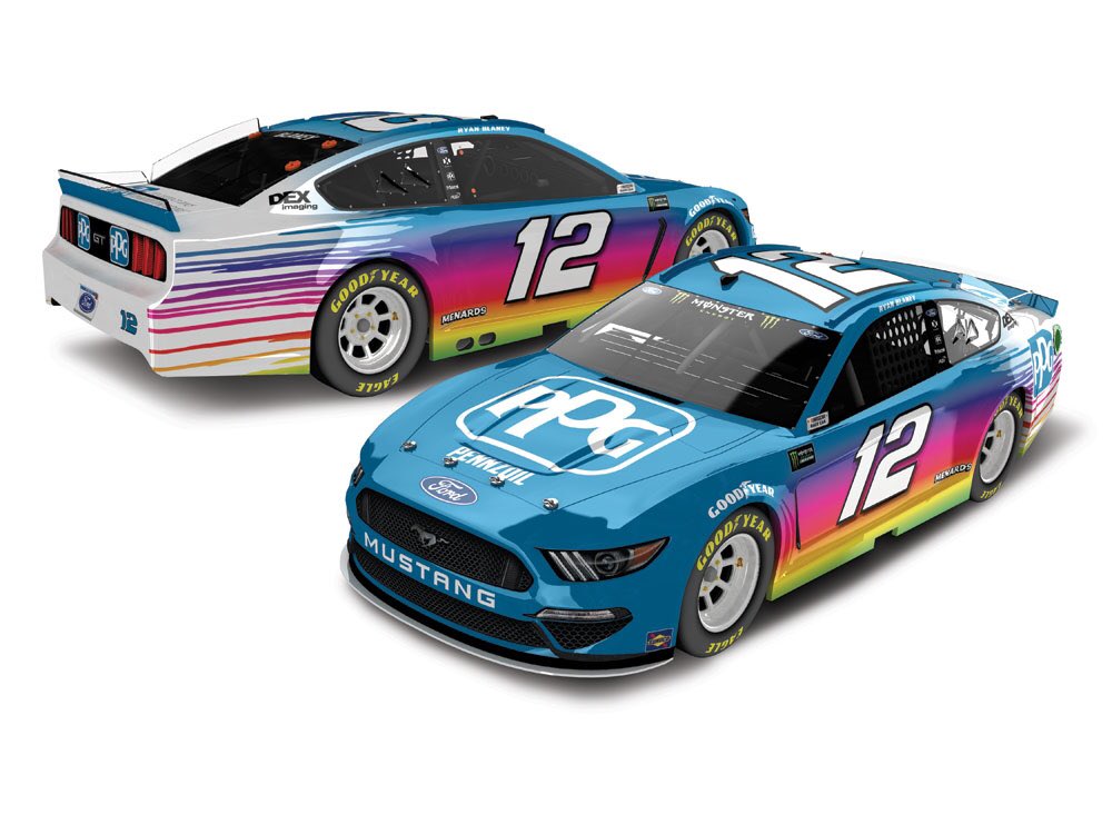 Ryan Blaney's 2019 PPG Ford Mustang : r/NASCAR