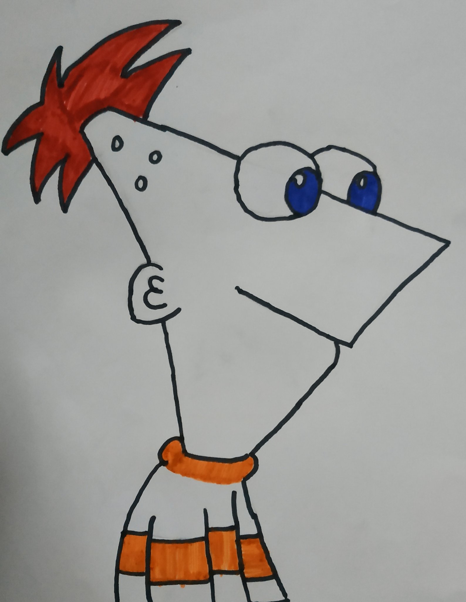 Phineas Drawing Step By Step Heinz Doofenshmirtz 2 Phineas And Ferb