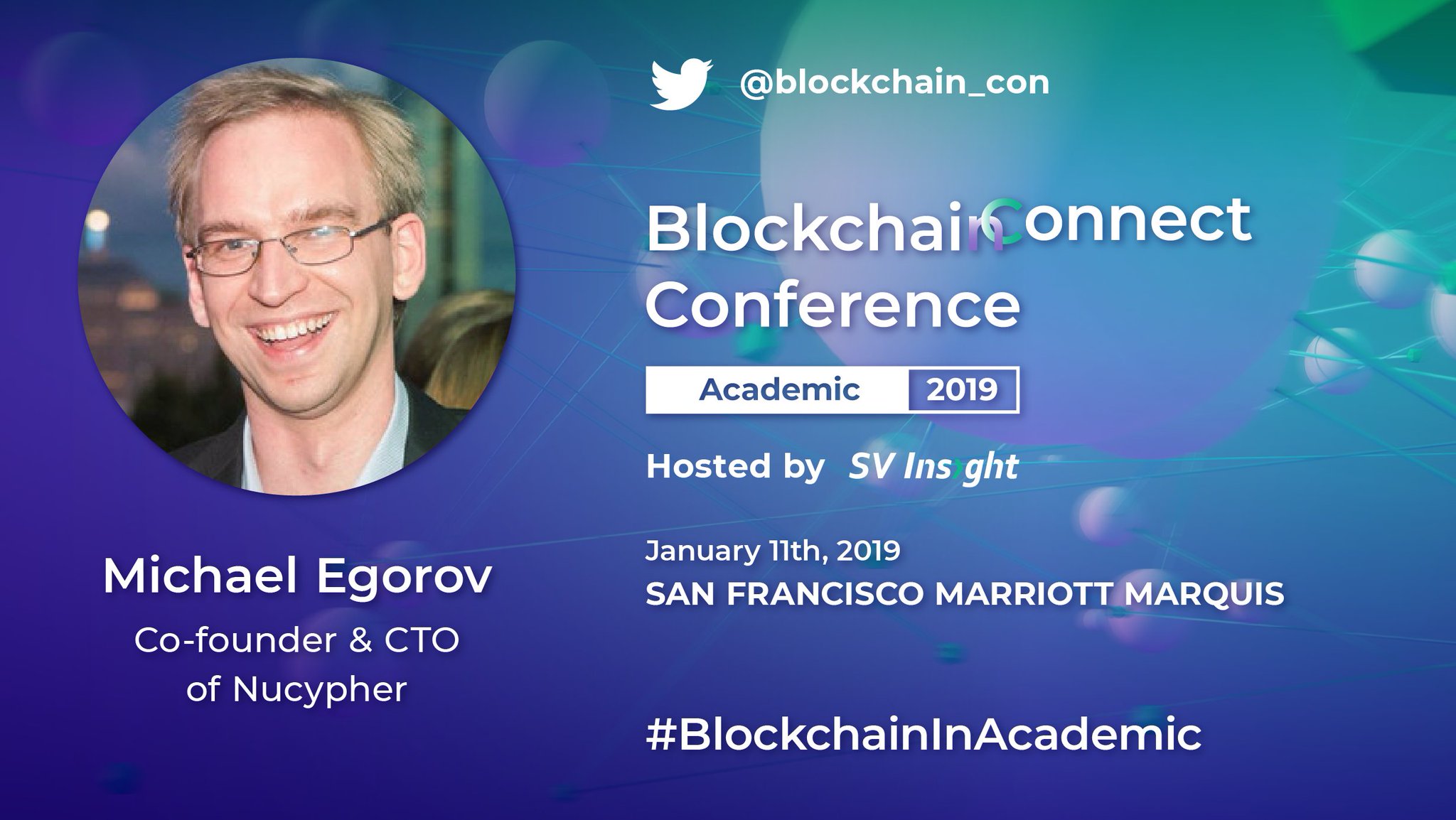 Michael Egorov on Twitter: "Talking at @blockchain_con in SF (11 Jan 2019) about how we ...
