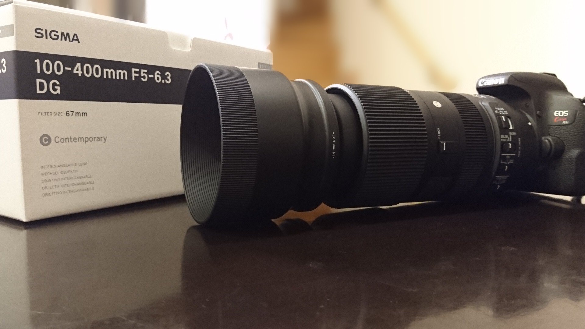 Eguchi on Twitter: "SIGMA 100-400mm F5-6.3DG 【Eguchiへ完全移籍のお知らせ】 (笑) #来期への補強 #ｷﾚｷﾚの画質に期待 #慣れてないけん ...