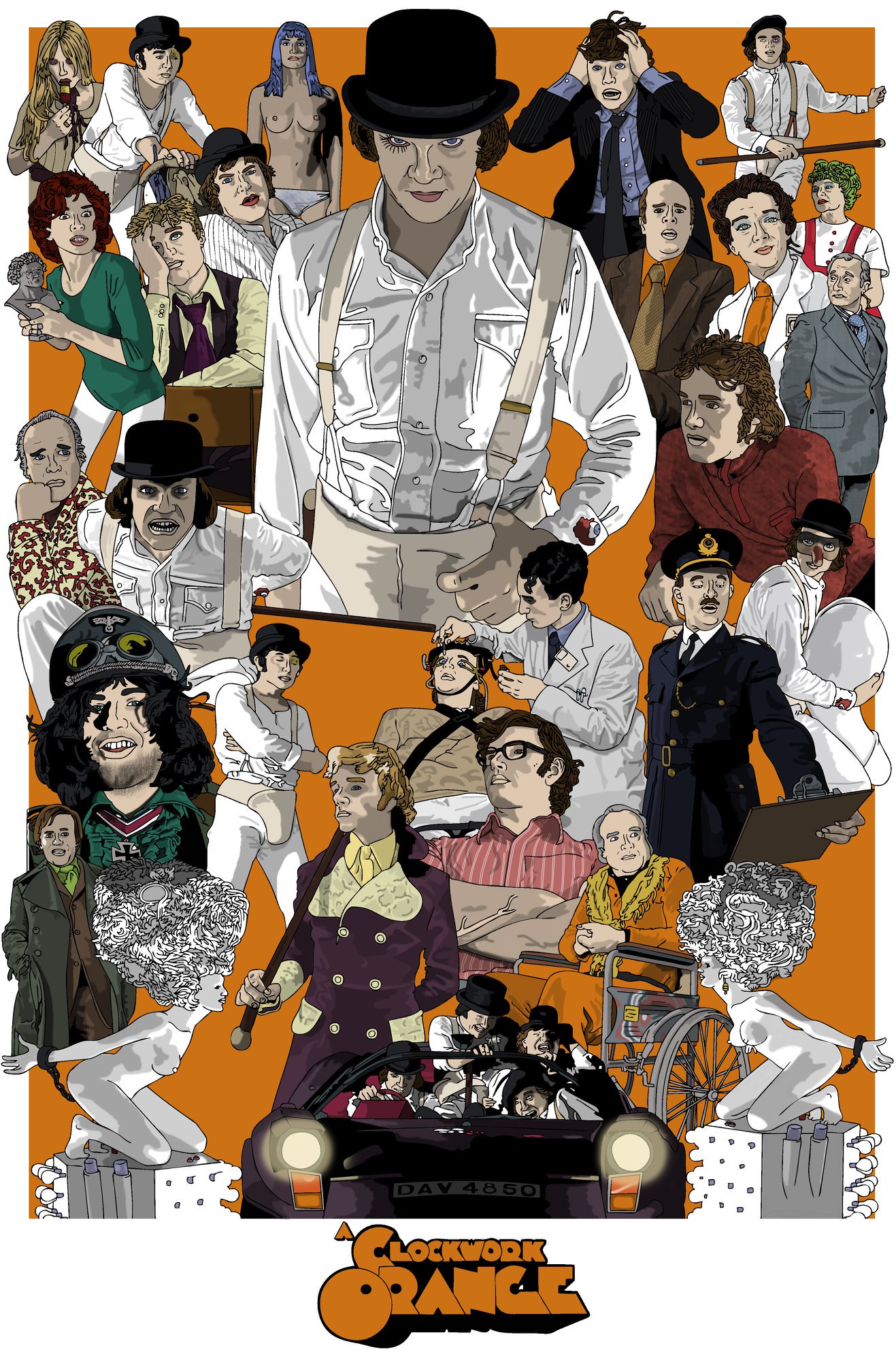 A Clockwork Orange Fan Art