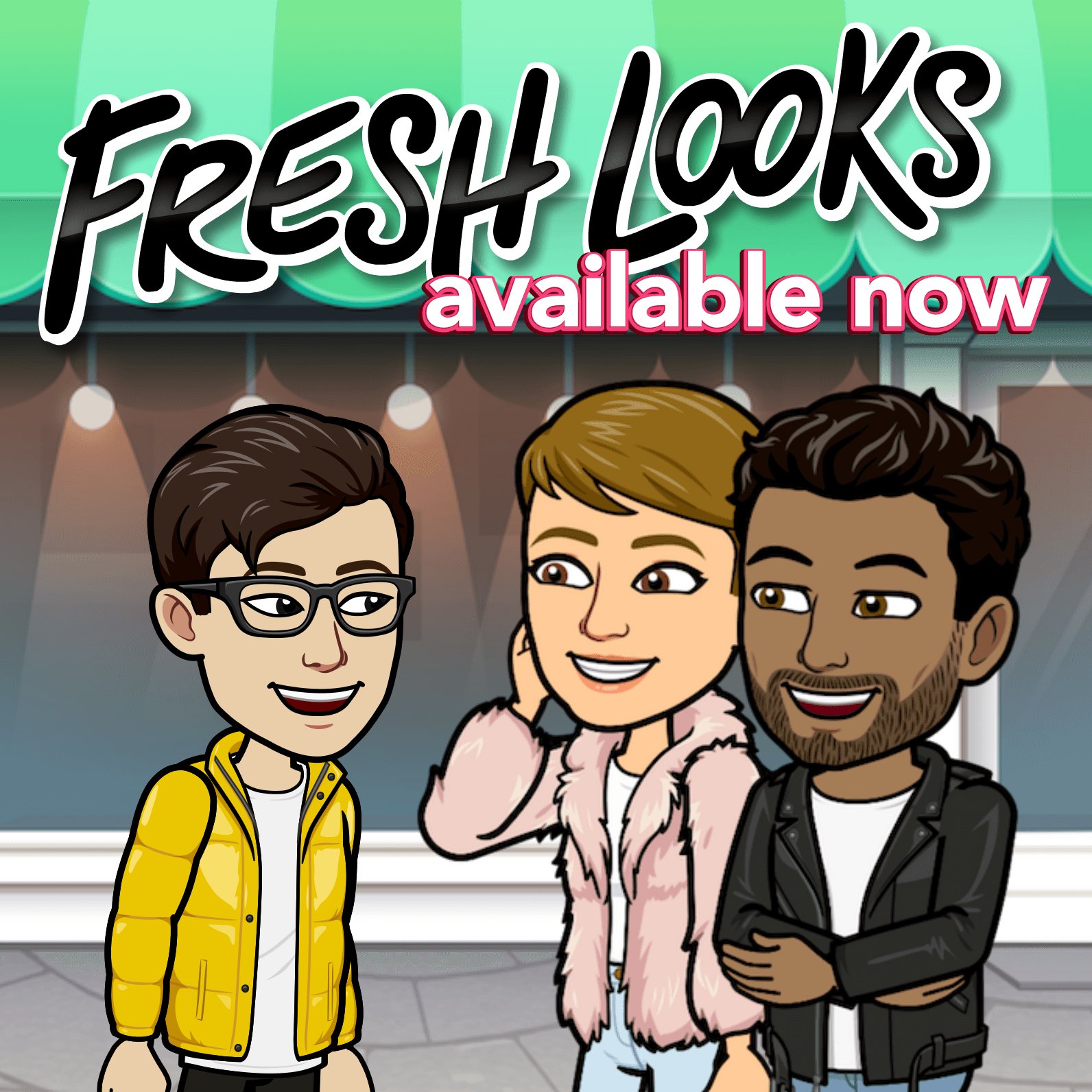 Bitmoji on Twitter: "Winter can be cold, but you can be cool with these ...