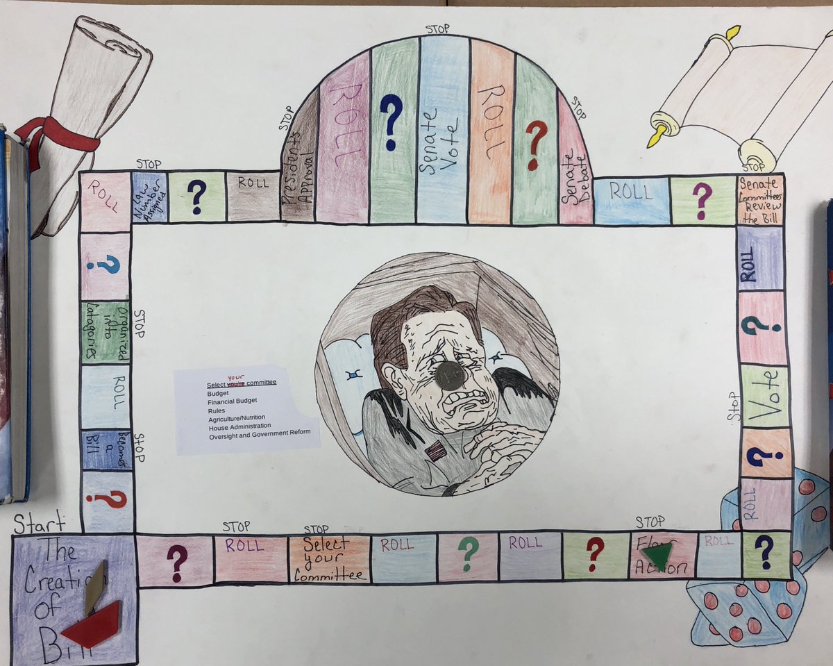 How A Bill Becomes A Law Board Game