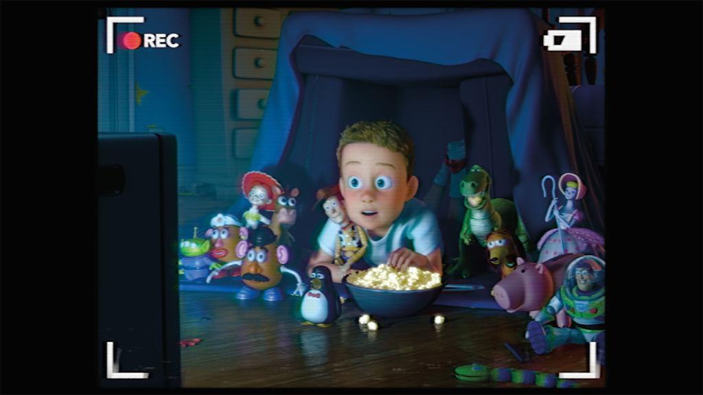 There's a movie marathon in your boot! Catch Toy Story, Toy Story 2 ...
