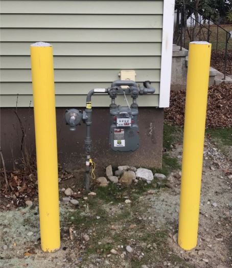 Protection Bollards Security Barriers For Gas Meters,, 40% OFF