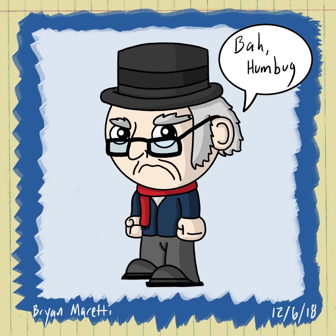 Ebenezer Scrooge Cartoon