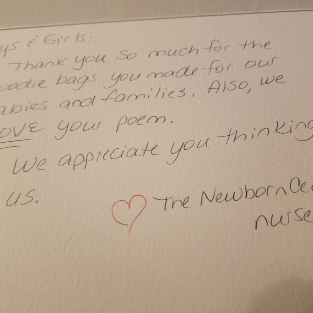 Nicu Nurse Thank You Poem "Thank You For Helping Our Baby Nicu Nurse"