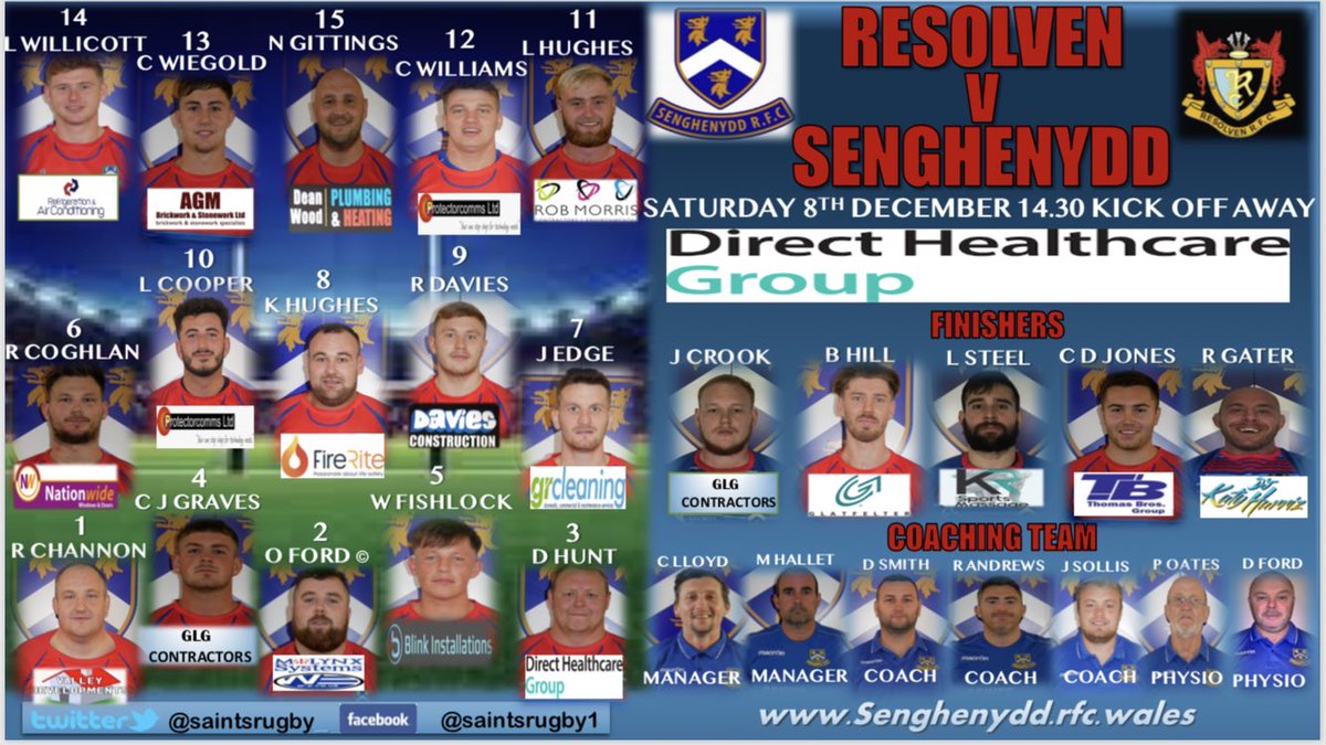 Senghenydd RFC 🏉 (saintsrugby_) - Tweets on iEmoji.com