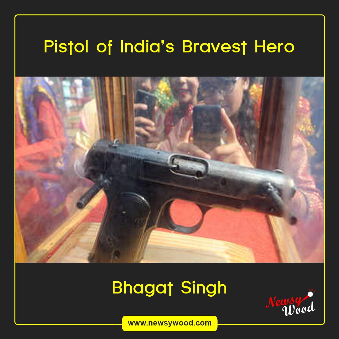 Bhagat Singh With Pistol
