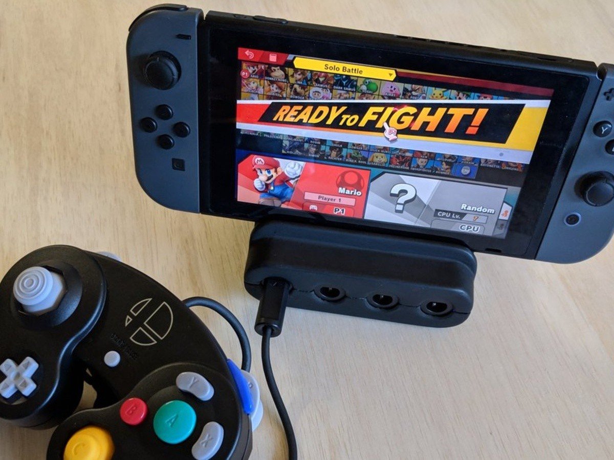 Gamecube controller adapter switch out of dock - falasinfini