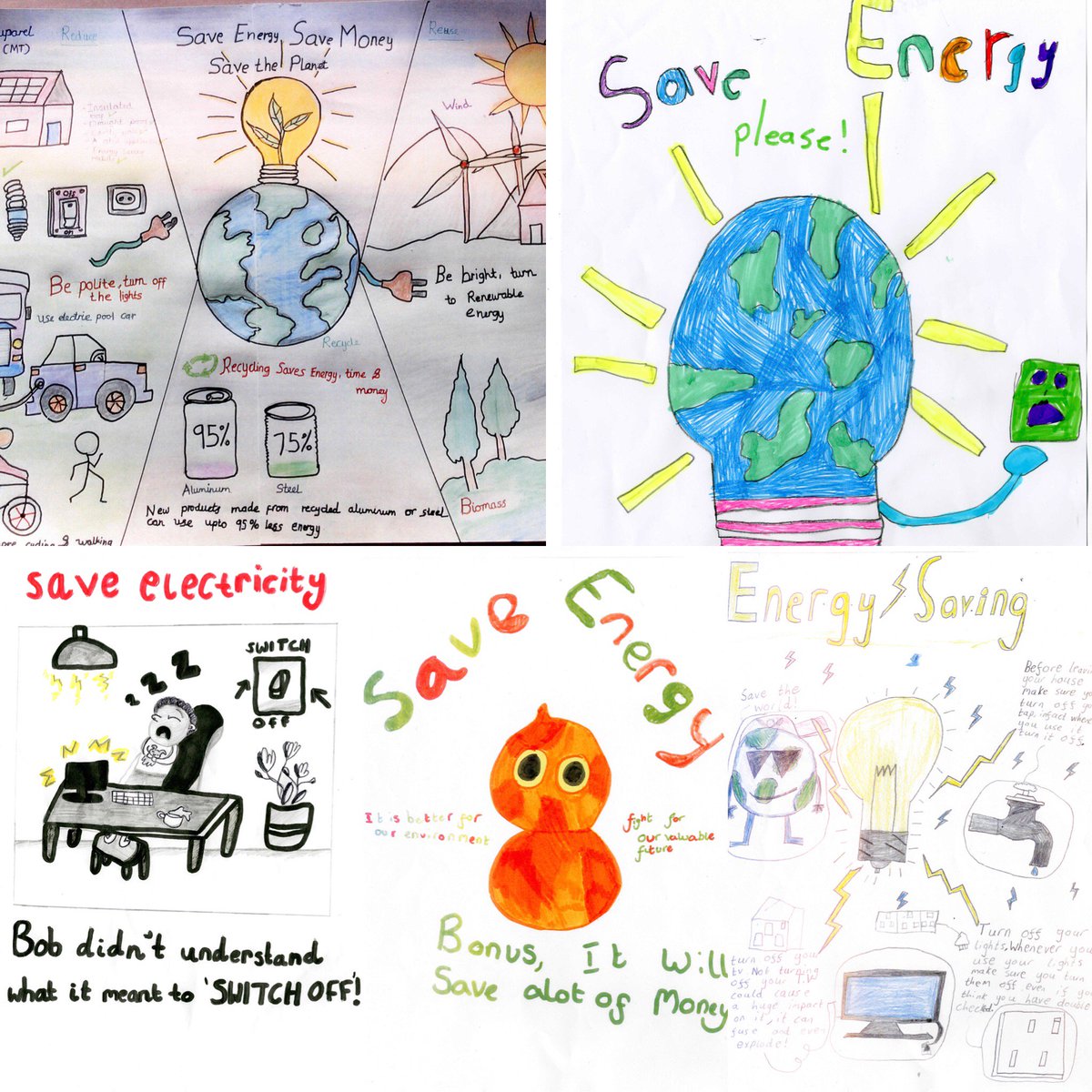 Save Energy Posters