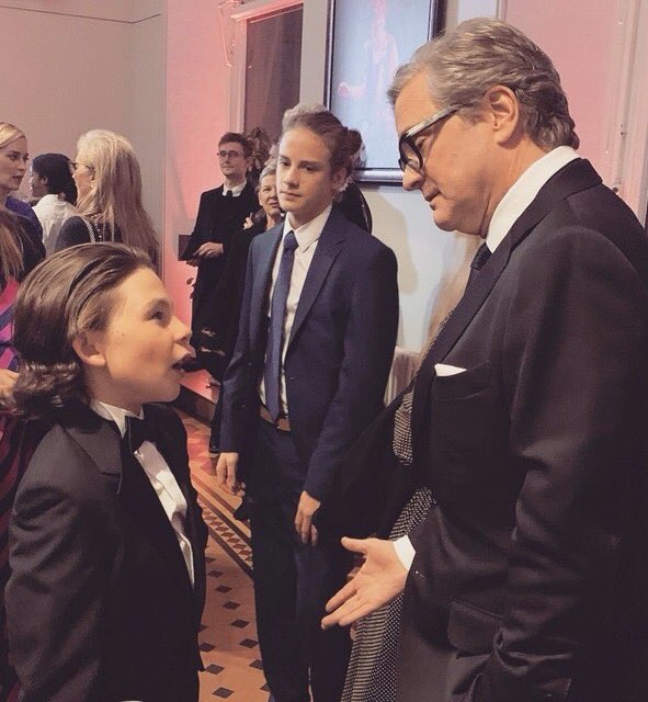 Colin Firth Matteo Firth