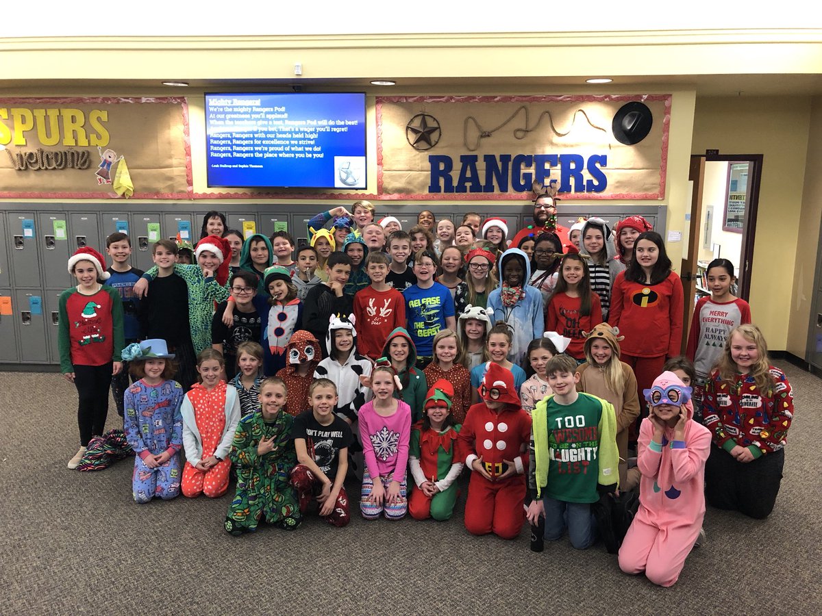 Pajama Day Middle School