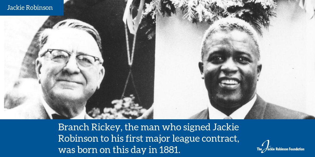 Jackie Robinson And Branch Rickey
