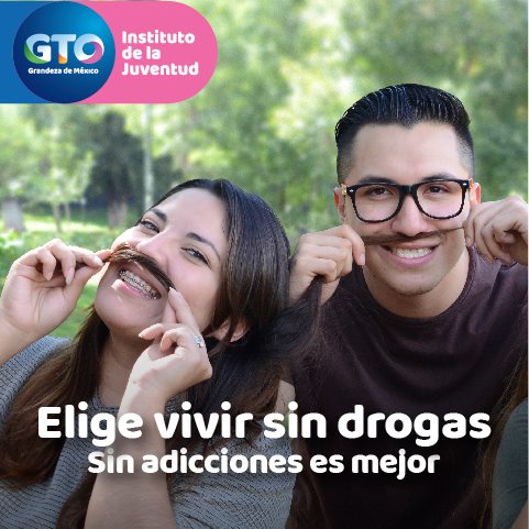 Guanajuato on Twitter: "Elige vivir sin drogas, sin adicciones es mejor.…