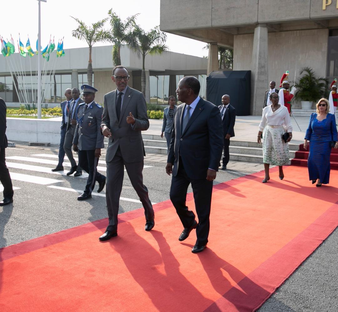 Presidency | Rwanda on Twitter: "PHOTO: Day 2 of President Kagame's State Visit to Côte d'Ivoire ...