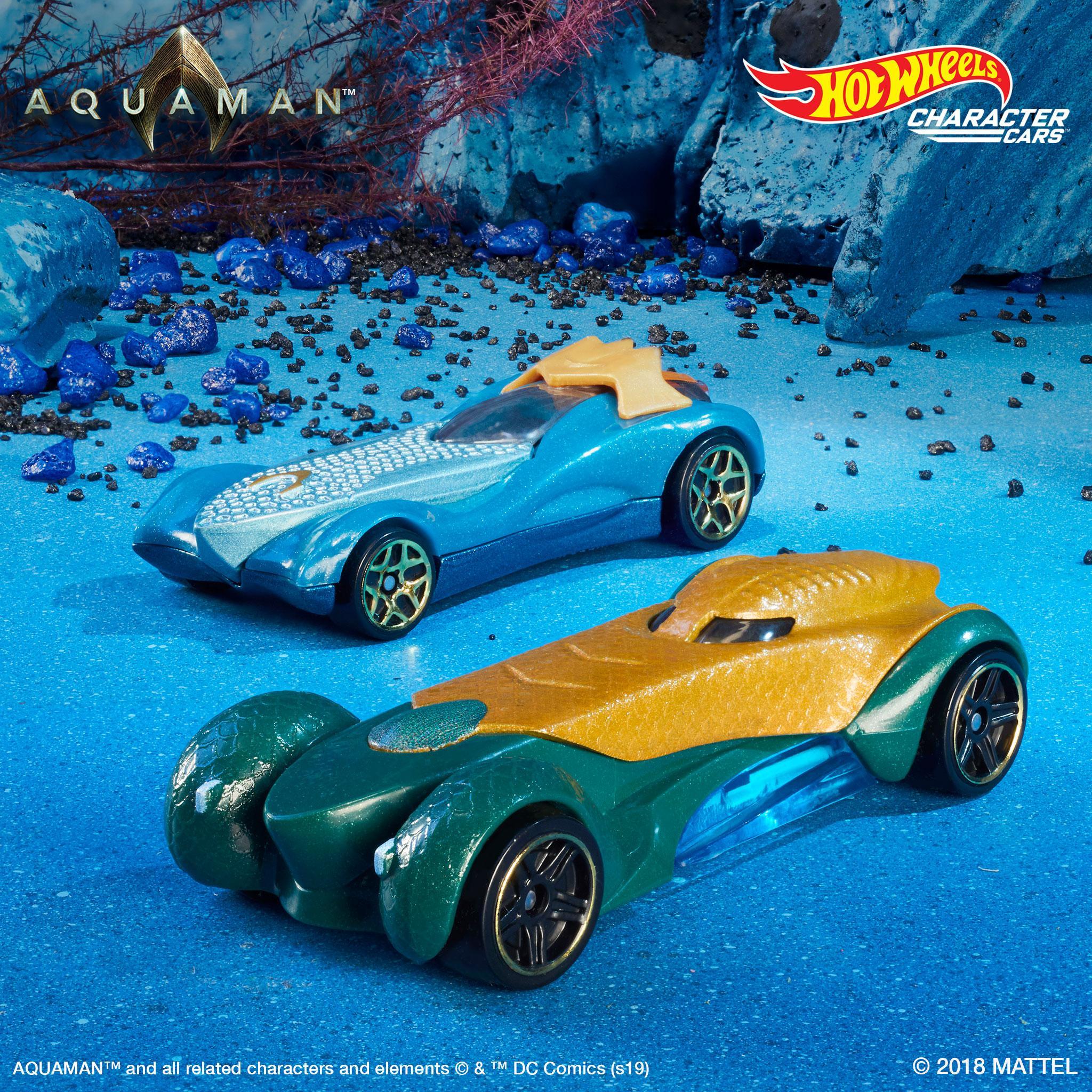 Hot Wheels on X Ride the waves with the new Aquaman Hot Wheels Character Cars. Grab them now and make sure to go see the aquamanmovie in theaters December 21st. HotWheels Aquaman