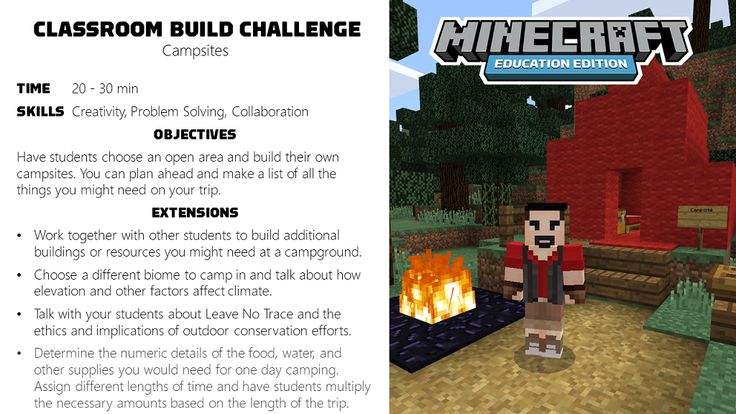 Minecraft: Education Edition on Twitter: "In this week's build ...