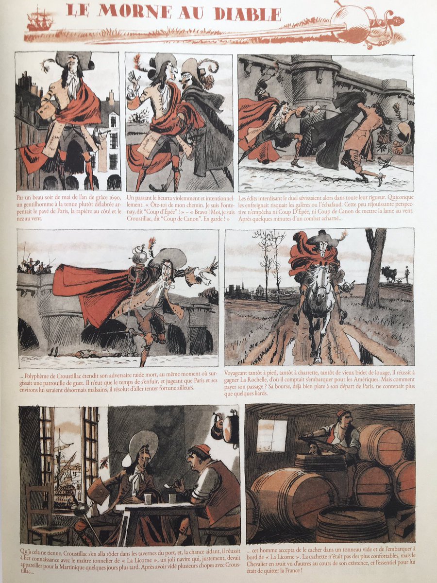 「Georges Beuville sur un texte d'Eugène Sue, 1950, dans Tinti」Thomas ...