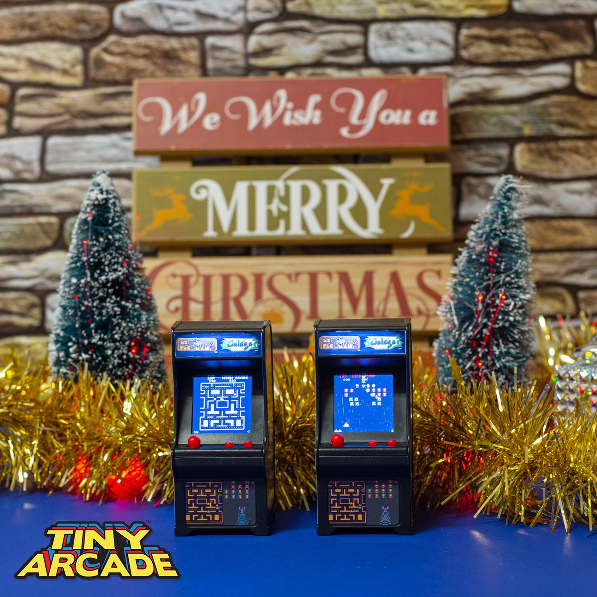 Super Impulse Toys on Twitter: "The Tiny Arcade 2-in-1 game features Ms. Pac Man and Galaga and ...