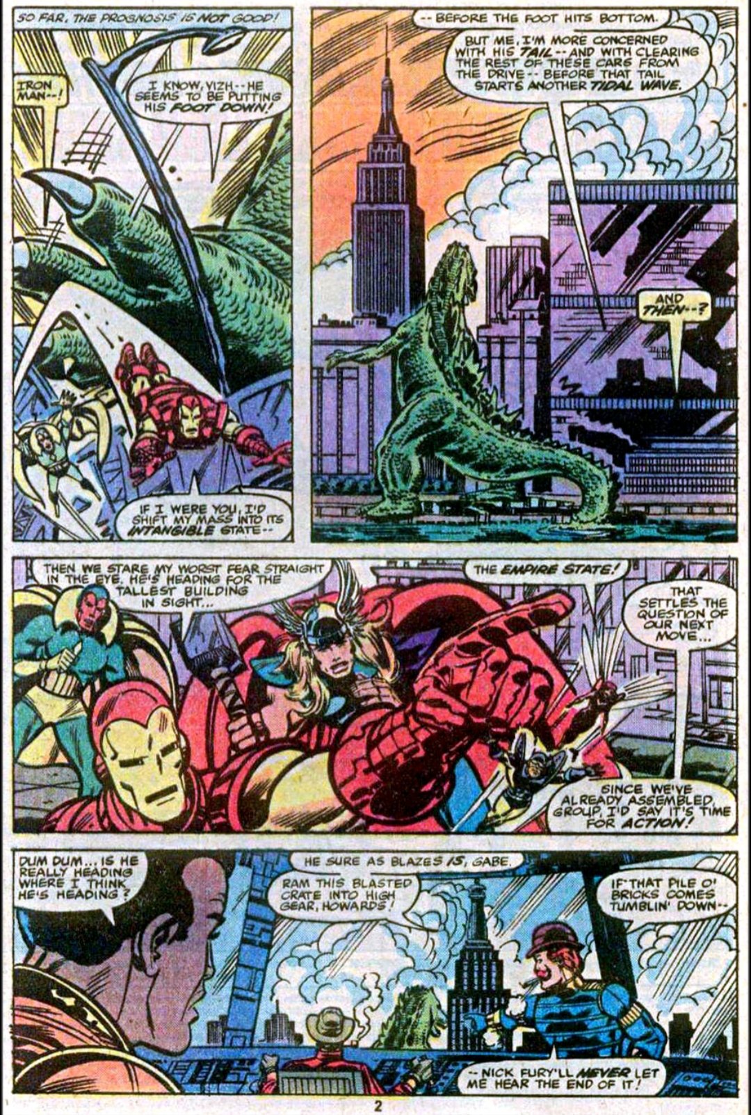 Godzilla Vs The Avengers