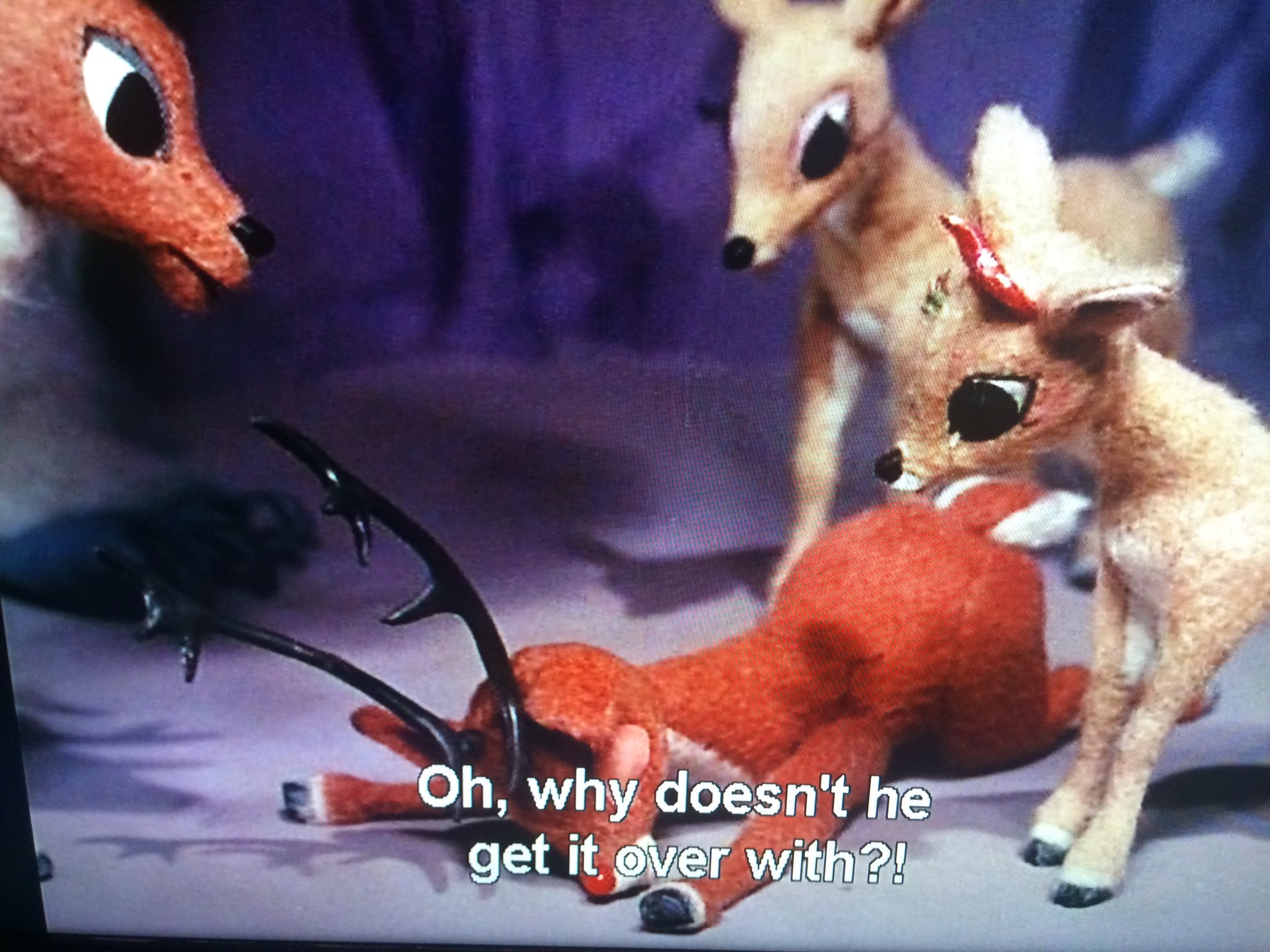 Abominable Snowman Rudolph Wallpaper