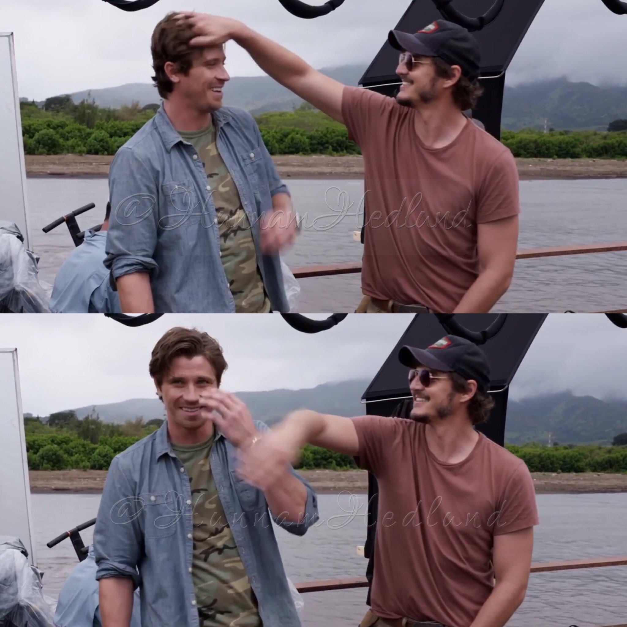 Charlie Hunnam And Garrett Hedlund