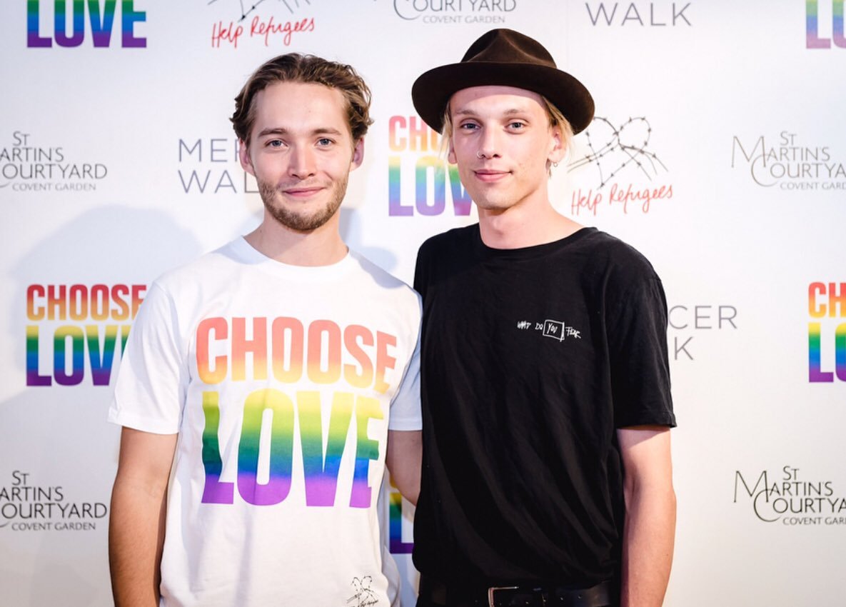 Toby Regbo Jamie Campbell Bower