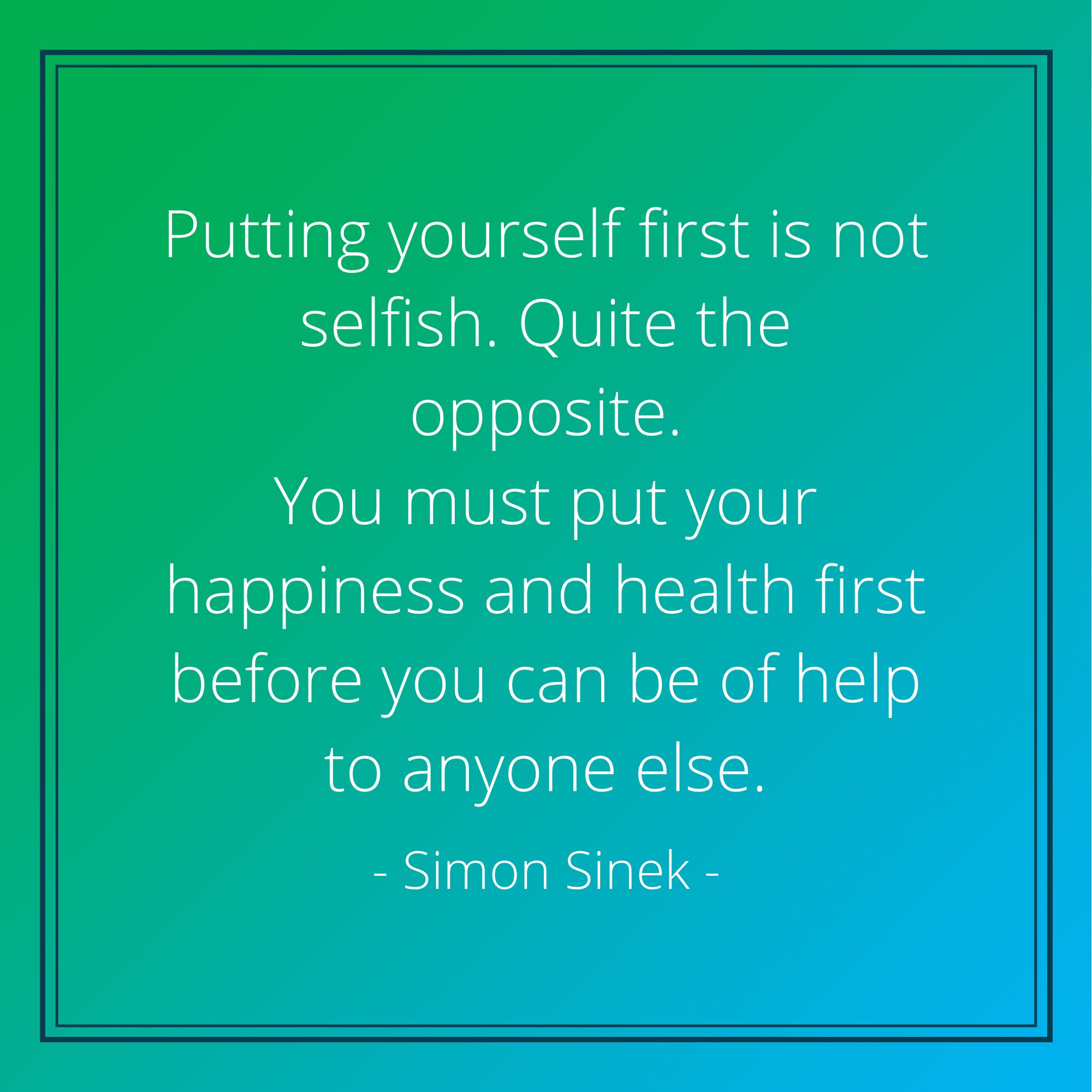 Putting Me First Quotes The Random Acts Of Kindness Foundation