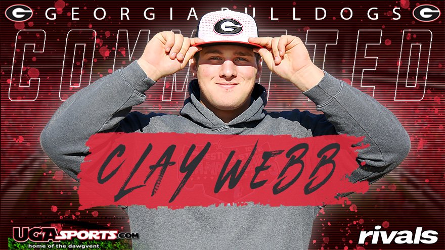 2019 5 star Center Clay Webb commits to UGA : r/CFB