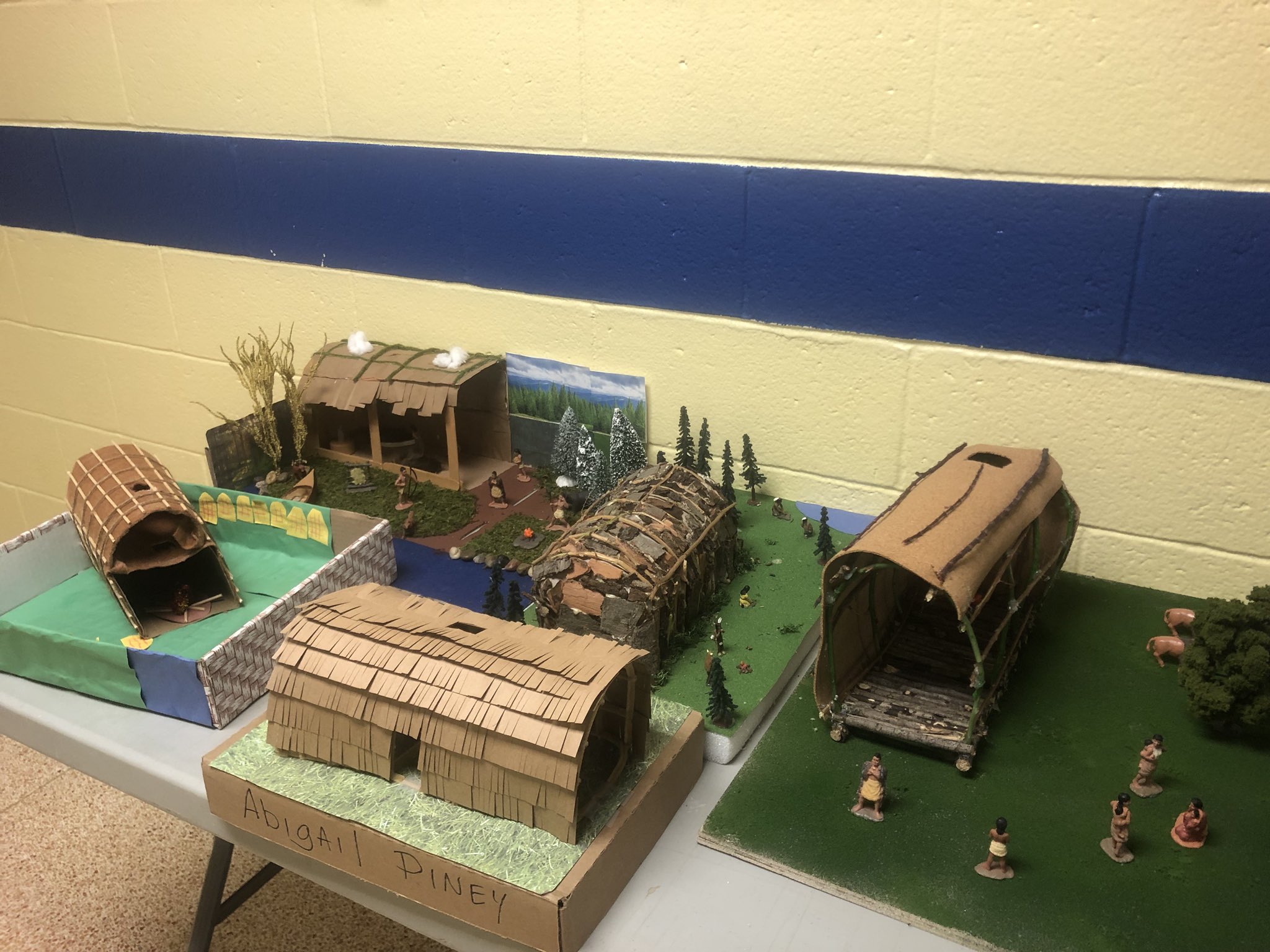 Indian Longhouse School Project Longhouse | Native American, Iroquois,