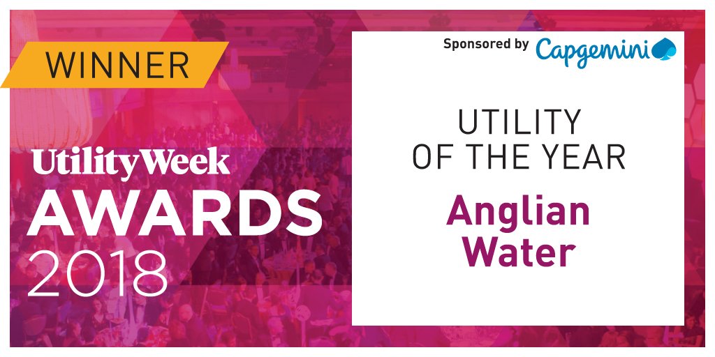 And the winner for the Utility of the Year goes to… Congratulations ...