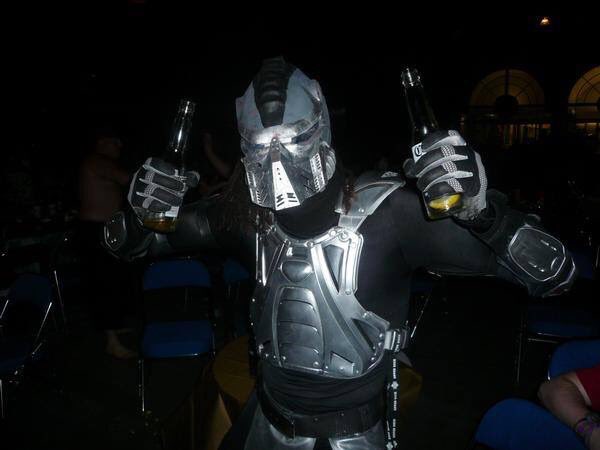 Mortal Kombat Smoke Cosplay