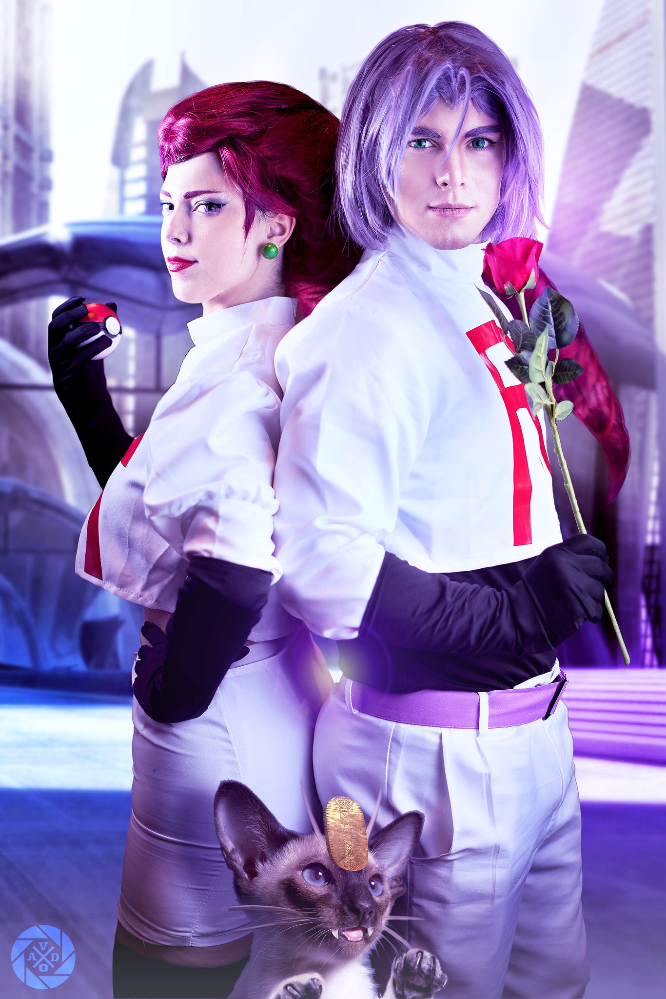 Team Rocket James Cosplay