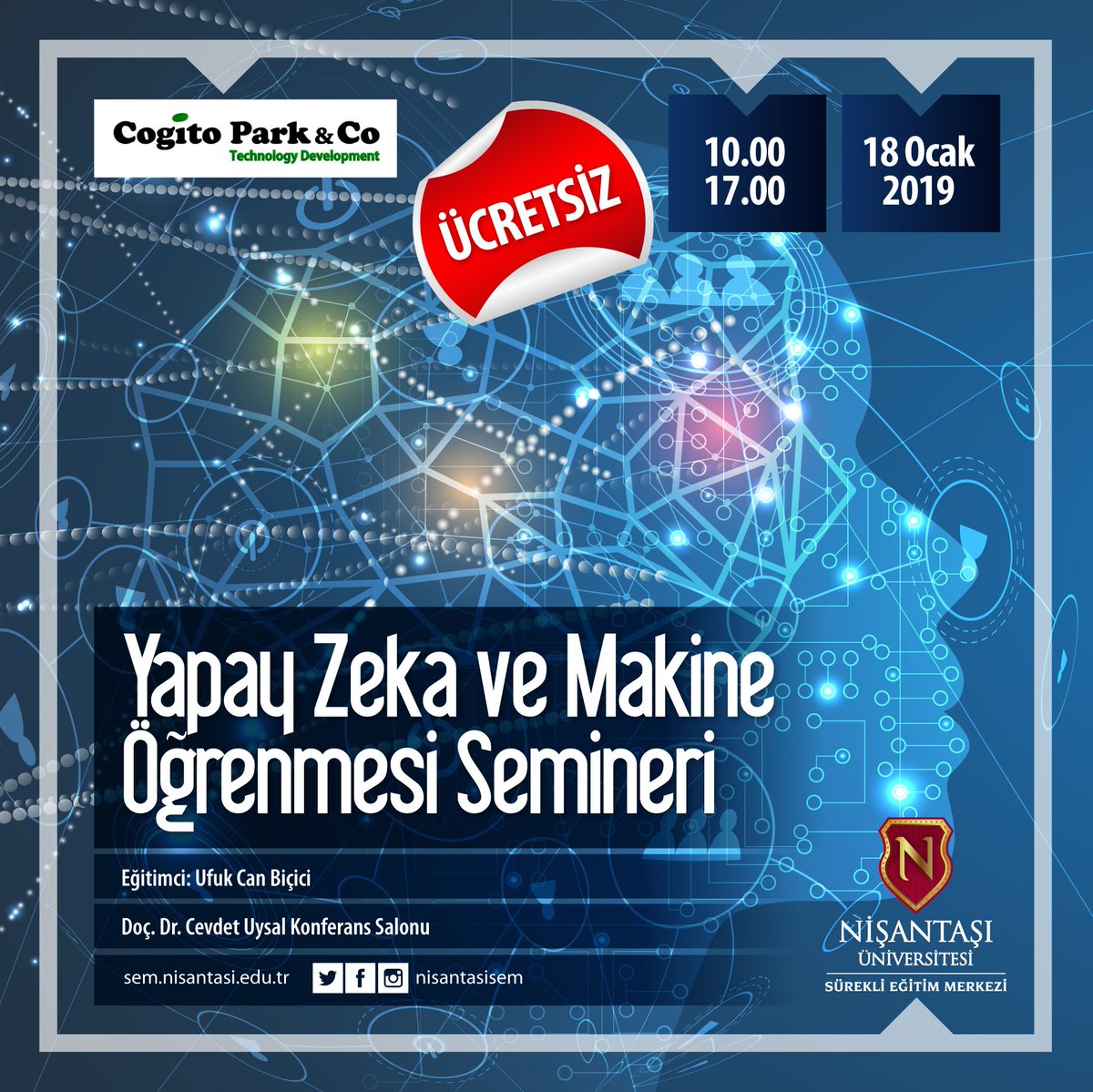 Yapay Zeka ve Makine Öğrenmesi Semineri | Univerlist Yapay Zeka ve Makine Öğrenmesi Semineri | Univerlist