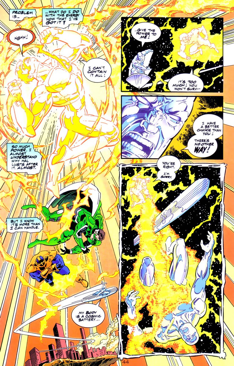 Silver Surfer Vs Green Lantern