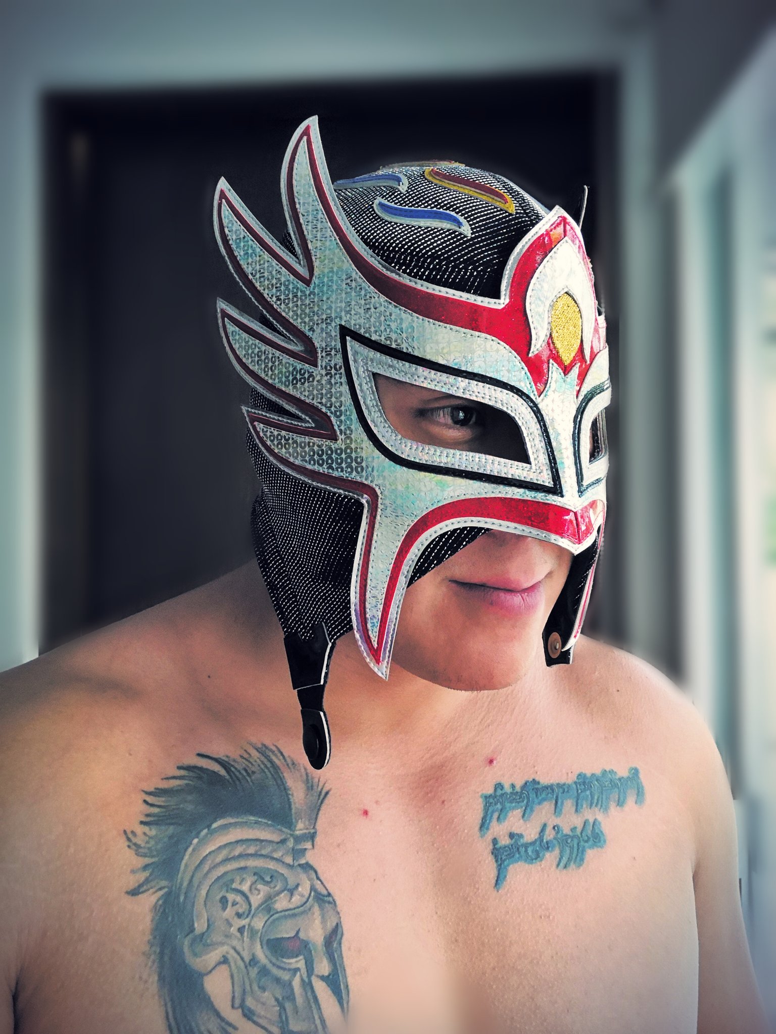 Lucha Libre Mask Tattoo