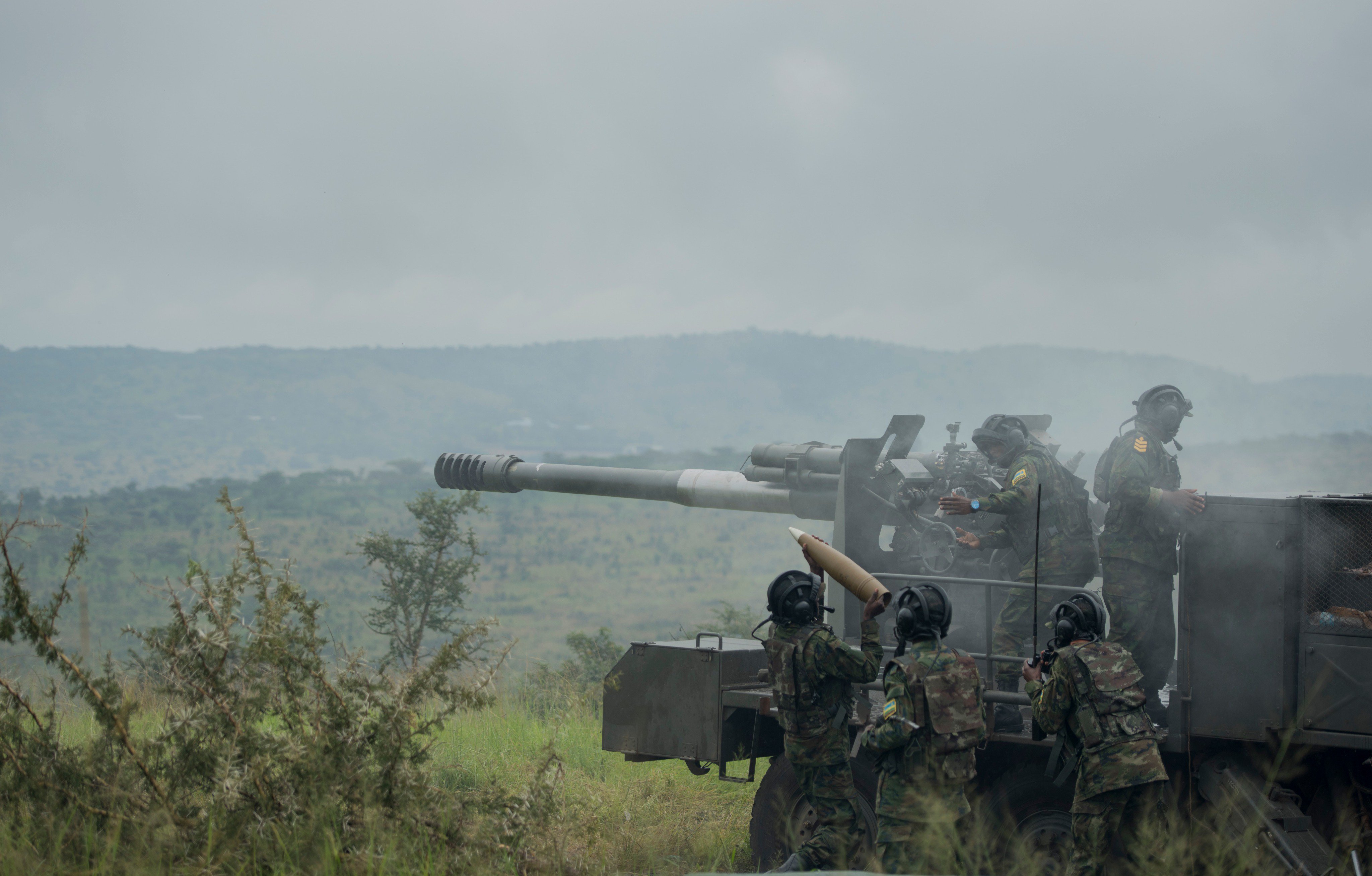 Jeremy Binnie on Twitter: "Rwanda is now operating Chinese PCL-09 122 mm wheeled self-propelled ...