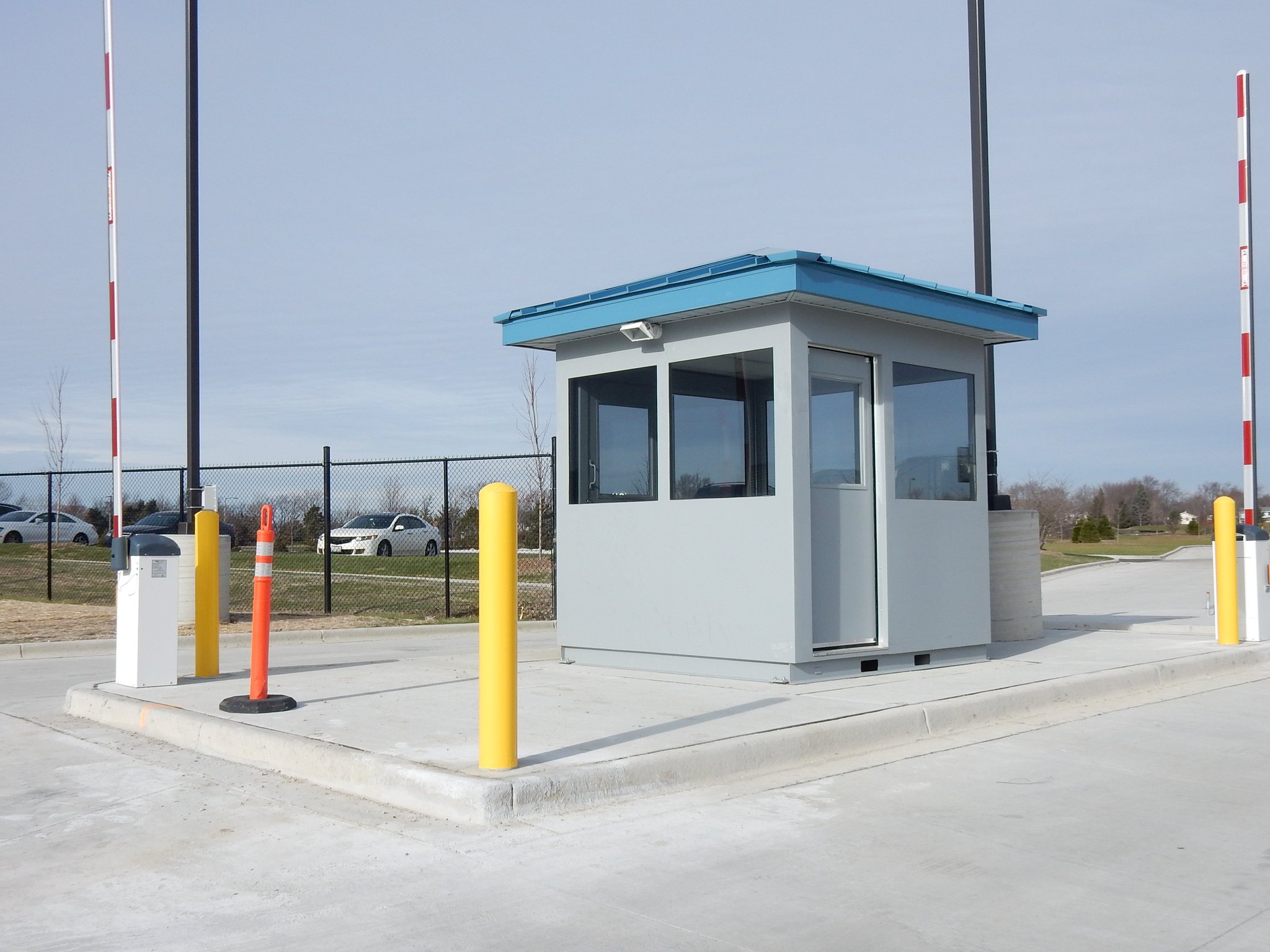 Panel Built, Inc. on Twitter: "Having a security booth allows employees one less stress to face ...