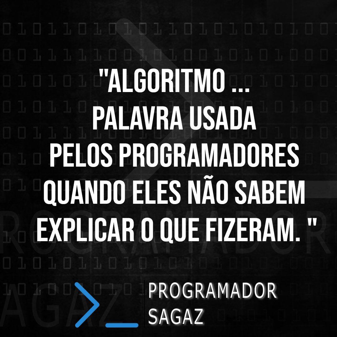 Programador Sagaz (@prgsagaz) | Twitter