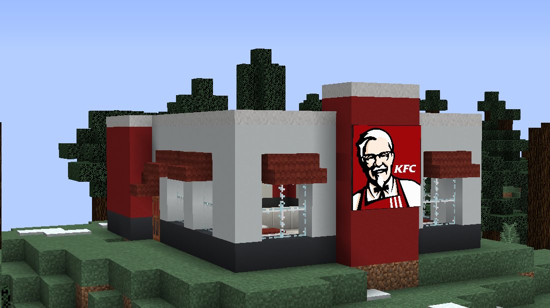 Construction De Kfc Minecraft