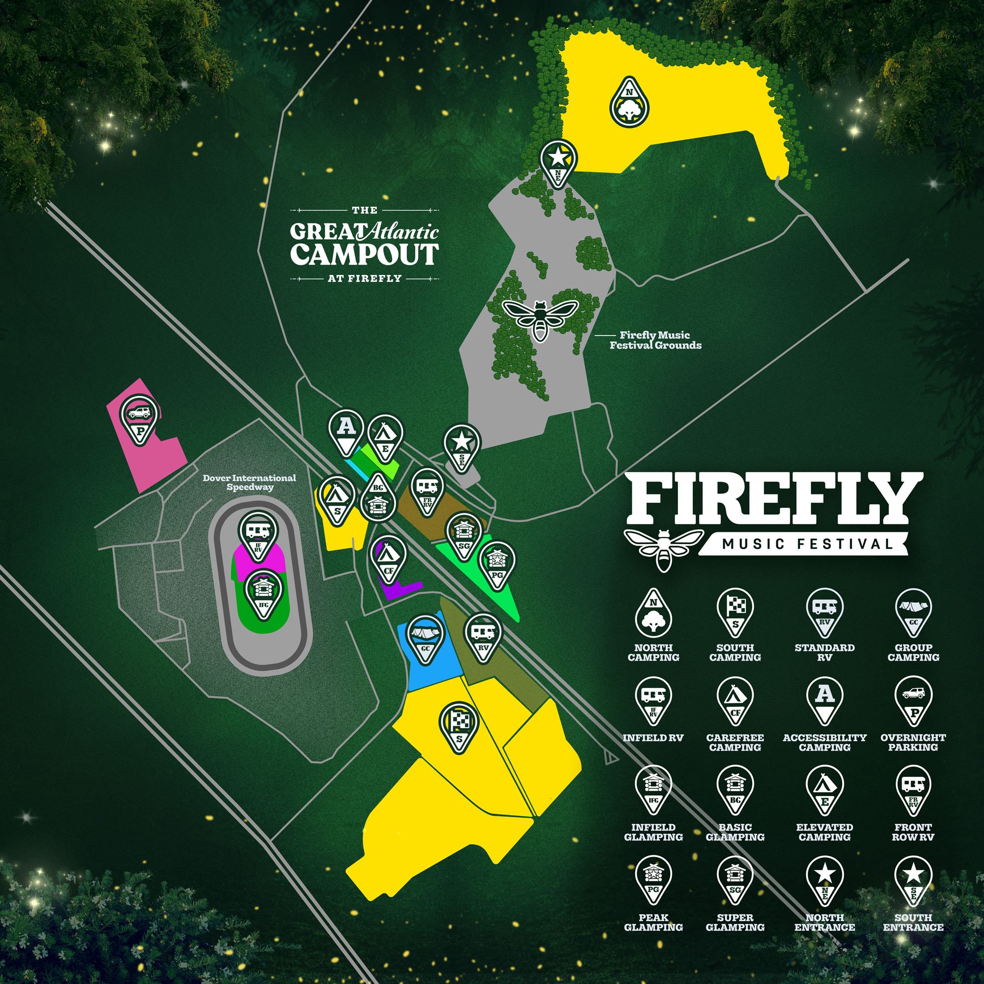 Firefly Music Festival Camping