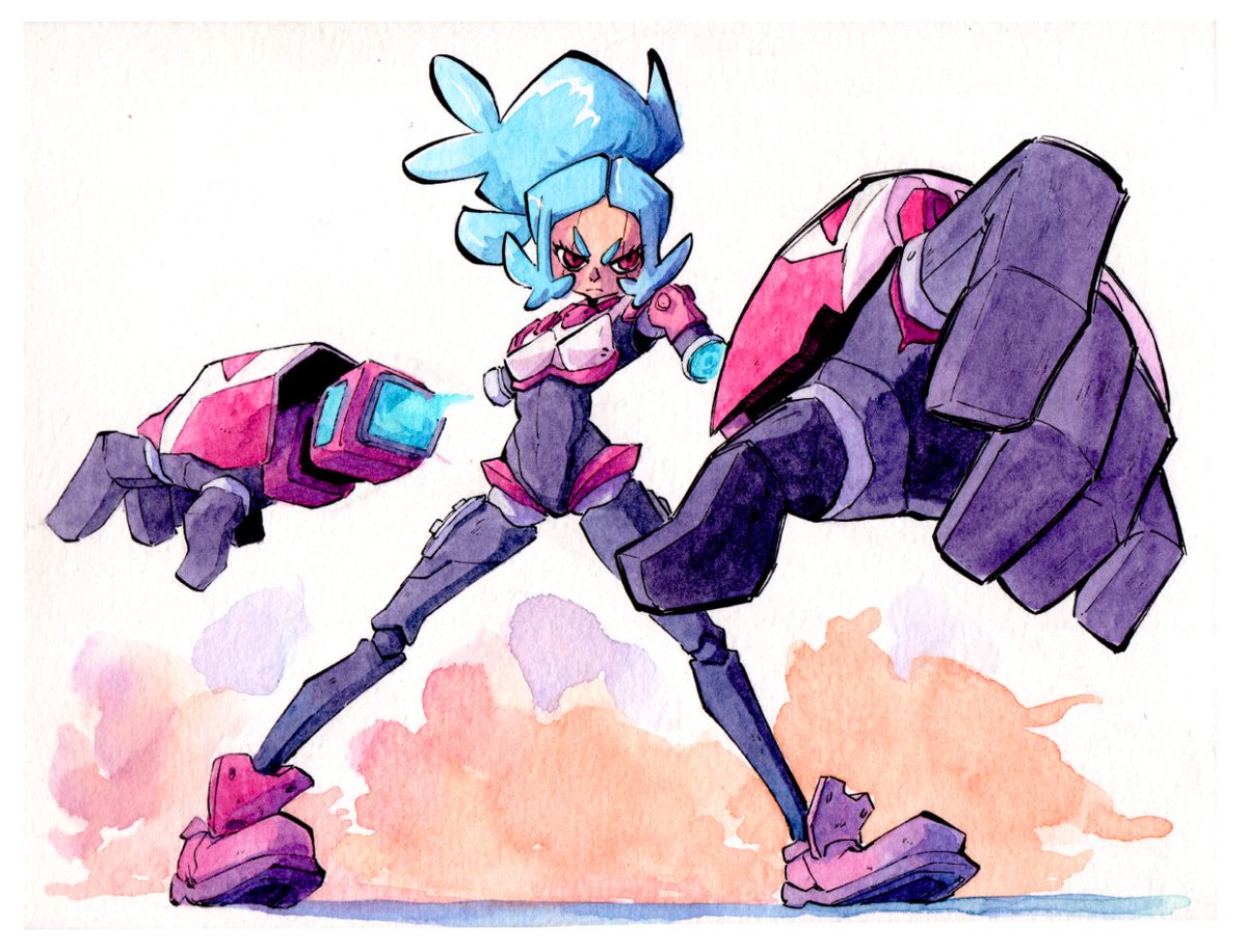 「I love this character, Signa from @_Dead」|Marcel Mosqiのイラスト