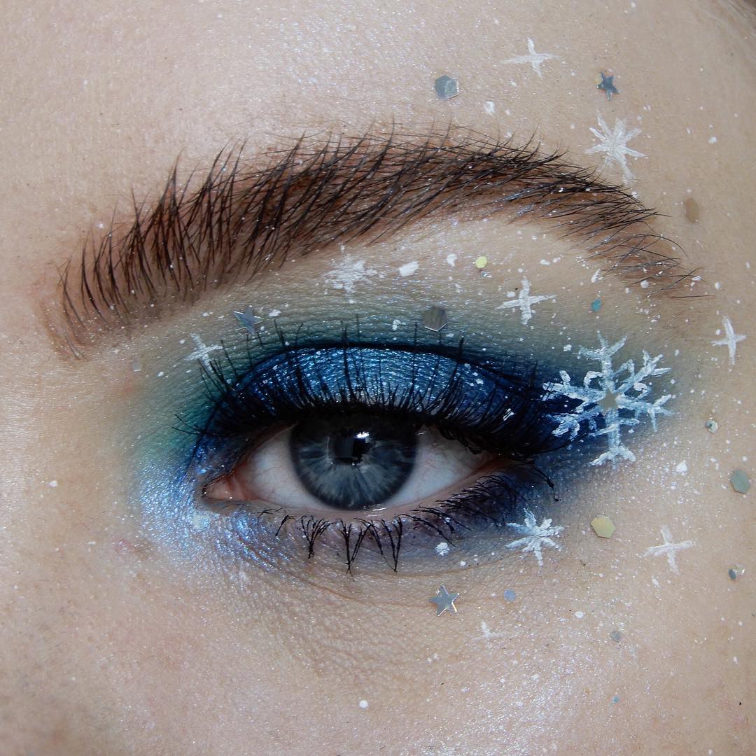 Snowflake Makeup
